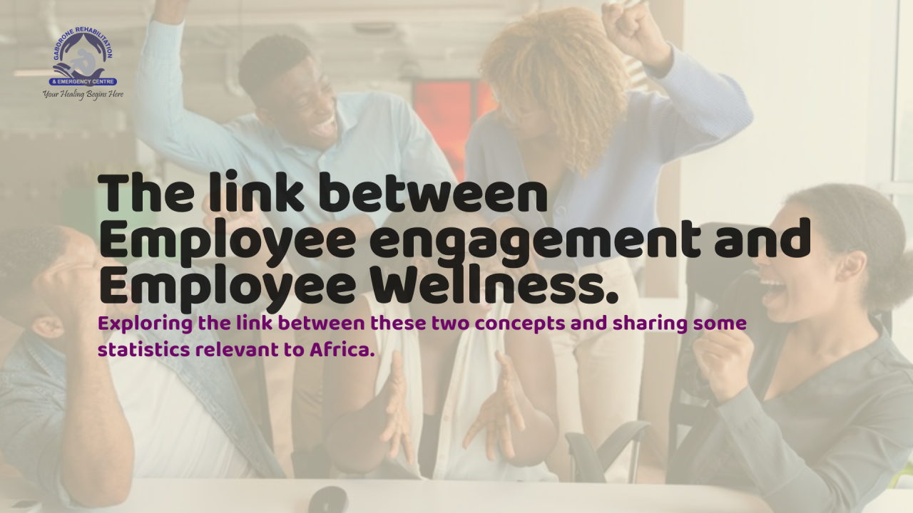 The link between Employee Engagement and Employee Wellness The link between Employee Engagement and Employee Wellness