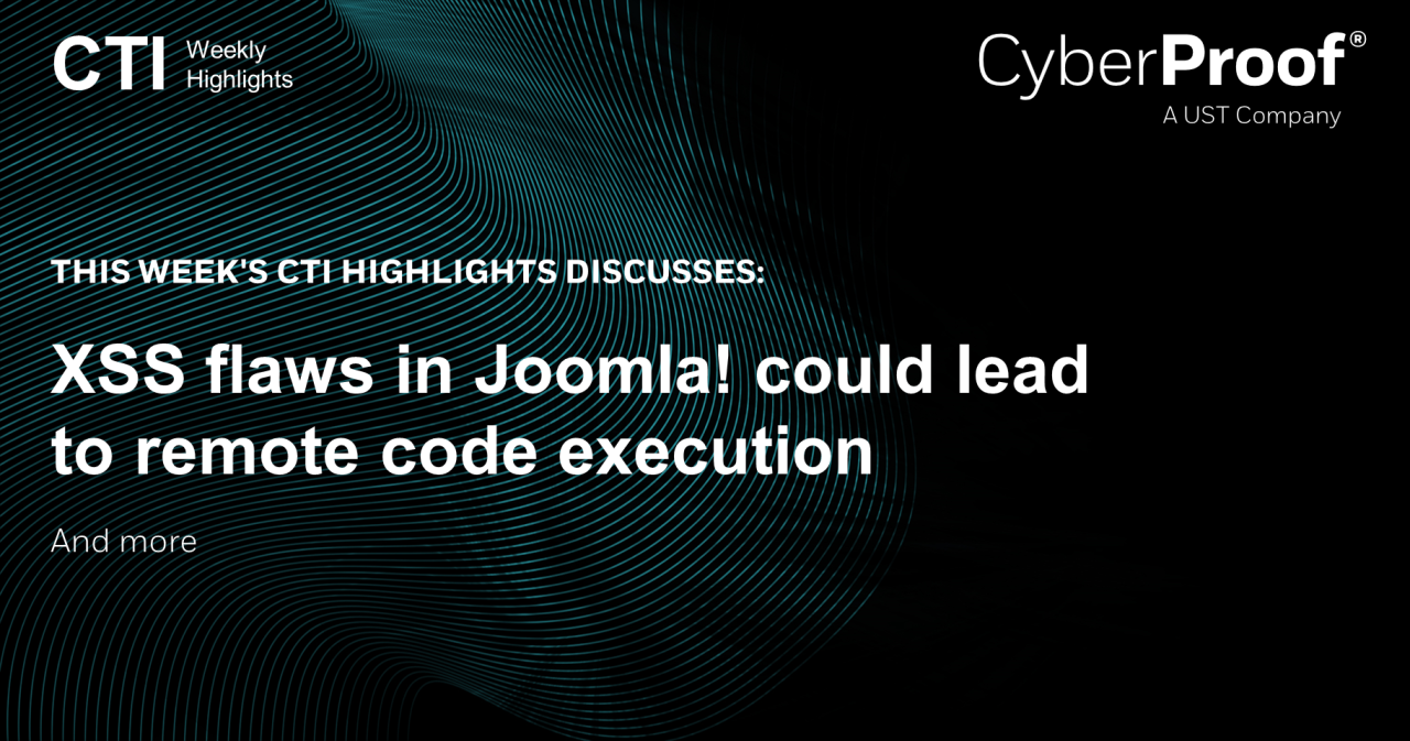 XSS flaws in Joomla! could lead to remote code execution XSS flaws in Joomla! could lead to remote code execution