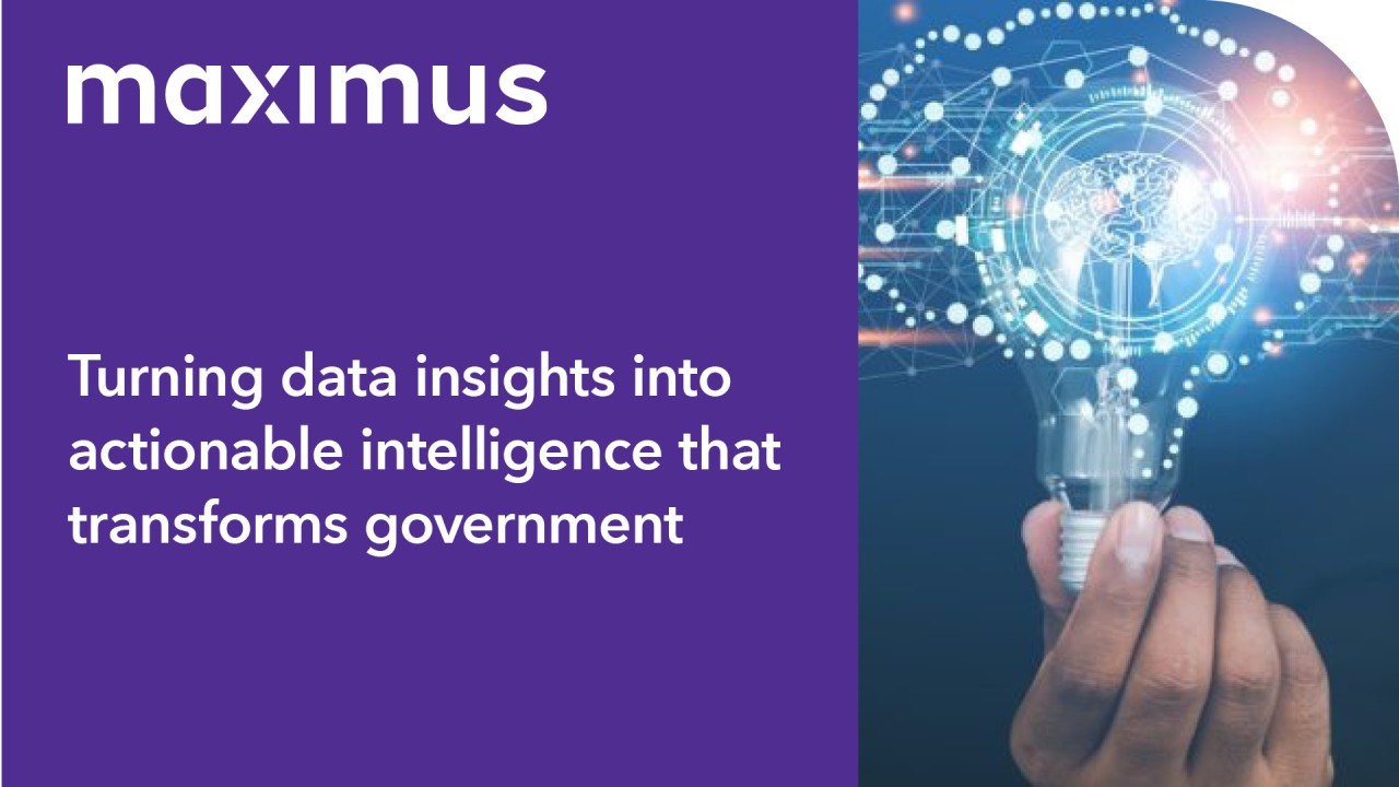 Turning data insights into actionable intelligence that transforms ... Turning data insights into actionable intelligence that transforms ...