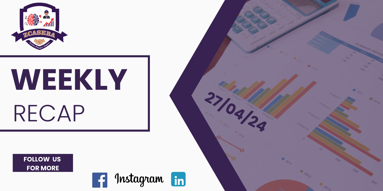 WEEKLY ECONOMIC RECAP - 18TH EDITION WEEKLY ECONOMIC RECAP - 18TH EDITION