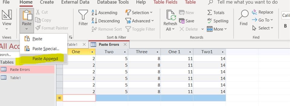 How to import Excel Data to MS Access existing table without over ... How to import Excel Data to MS Access existing table without over ...