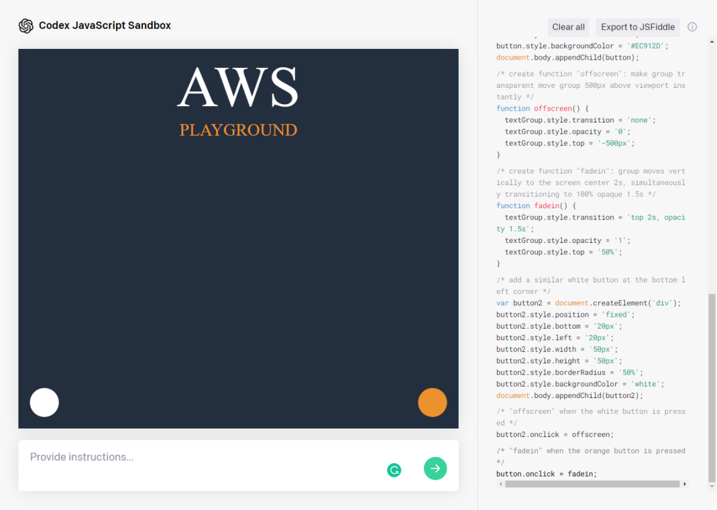 Codex JavaScript Sandbox at second glance Codex JavaScript Sandbox at second glance