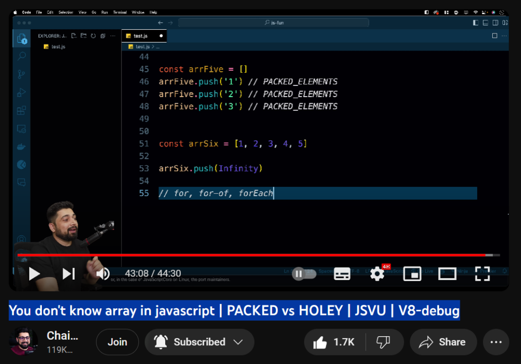 Understanding Packed vs Holey Arrays in JavaScript with JSVU | V8-Debug Understanding Packed vs Holey Arrays in JavaScript with JSVU | V8-Debug