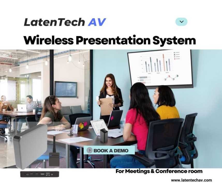 Revolutionize Your Presentations with LatenTech AV Wireless ... Revolutionize Your Presentations with LatenTech AV Wireless ...
