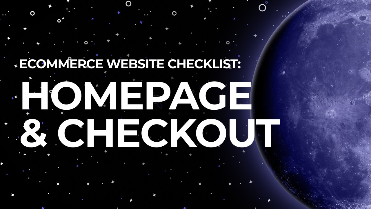 Basic ecommerce checklist: homepage & checkout 20+ crucial points to ... Basic ecommerce checklist: homepage & checkout 20+ crucial points to ...