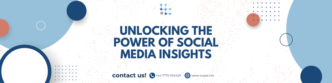 Unlocking the Power of Social Media Insights Unlocking the Power of Social Media Insights