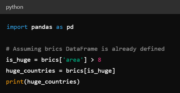 Mastering Data Filtering with Pandas: A Crucial Skill for Data Analysts Mastering Data Filtering with Pandas: A Crucial Skill for Data Analysts