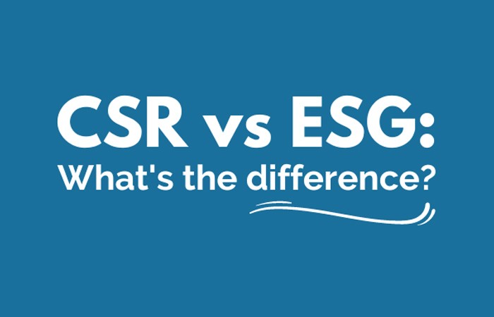 CSR vs ESG: What's the difference? CSR vs ESG: What's the difference?