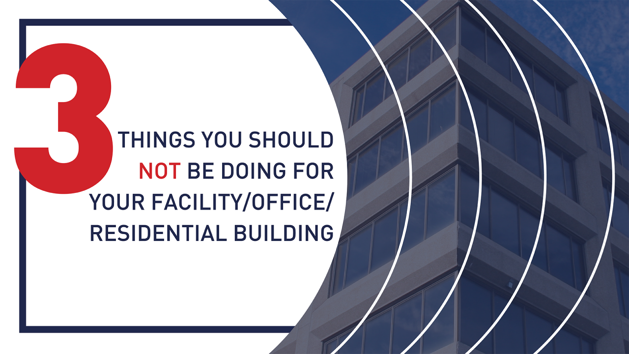 Top considerations for Facility Efficiency! Top considerations for Facility Efficiency!