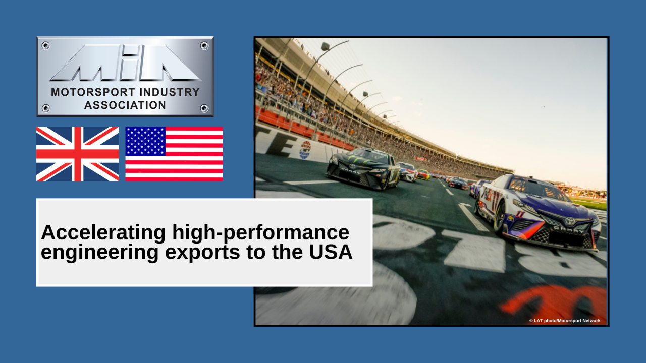 Accelerating high-performance engineering exports to the USA Accelerating high-performance engineering exports to the USA