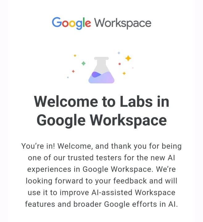 Explore AI Features in Google Workspace Labs Explore AI Features in Google Workspace Labs