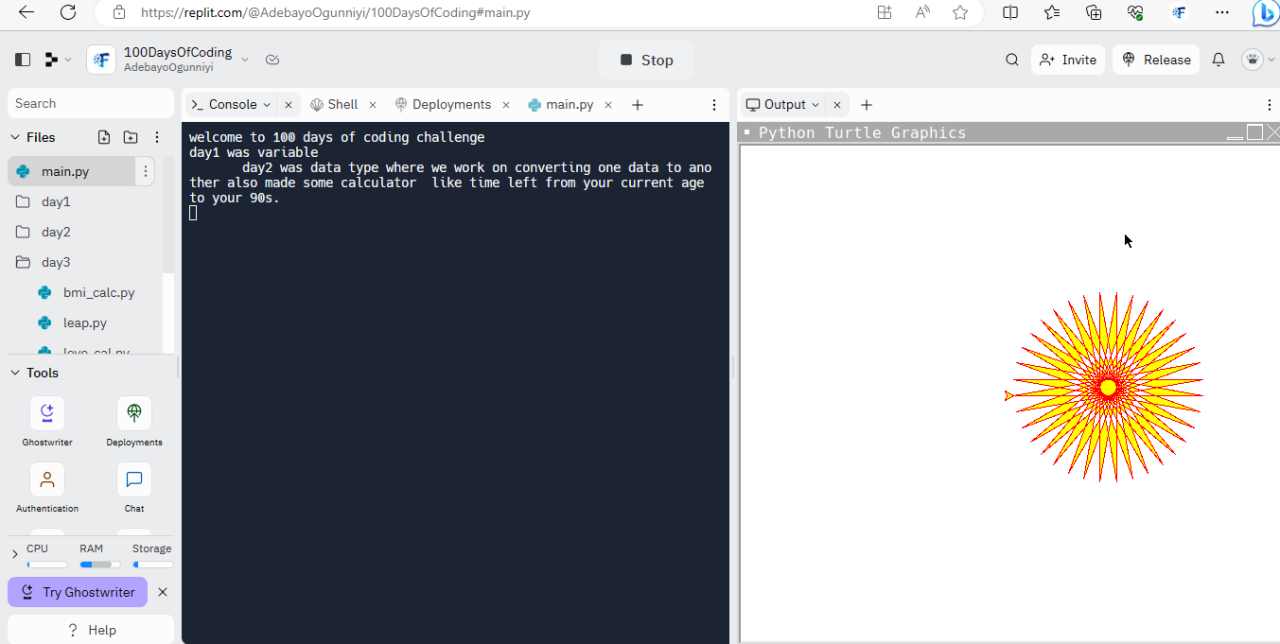 My 100days Python Challenge: Python Data Structure and Data Manipulation My 100days Python Challenge: Python Data Structure and Data Manipulation