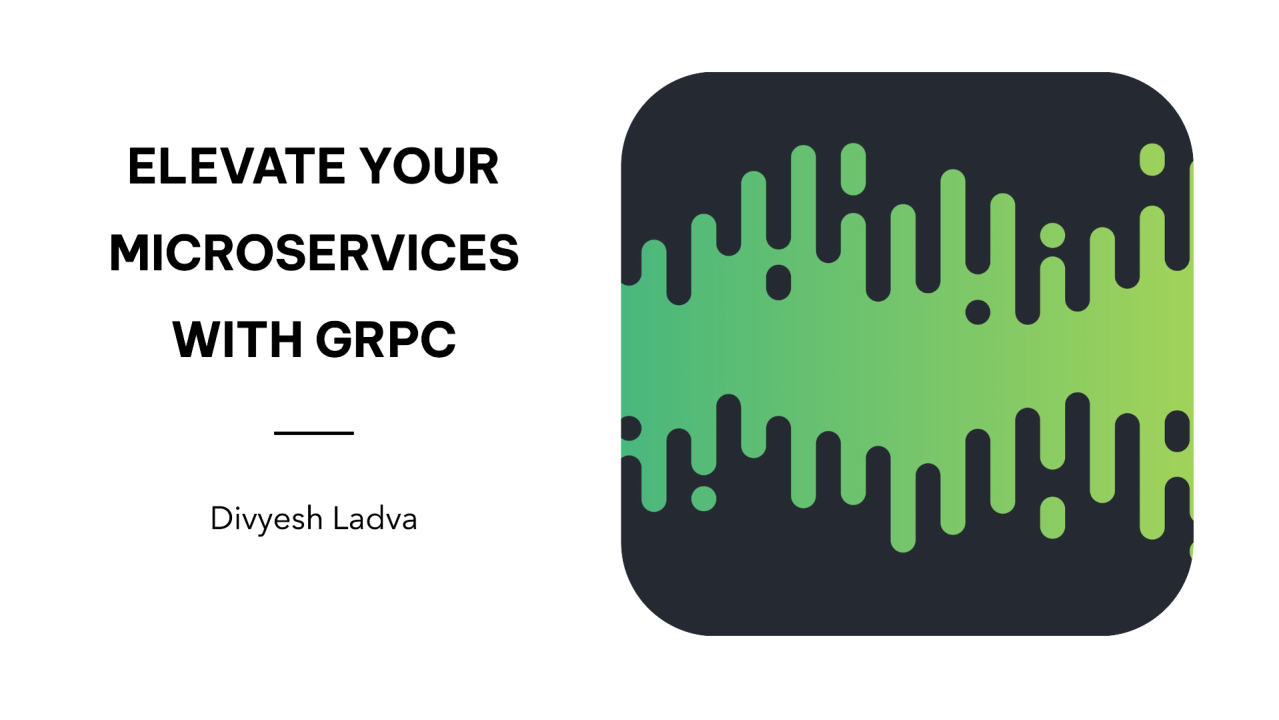 Take your Microservices to the next level with gRPC. Take your Microservices to the next level with gRPC.