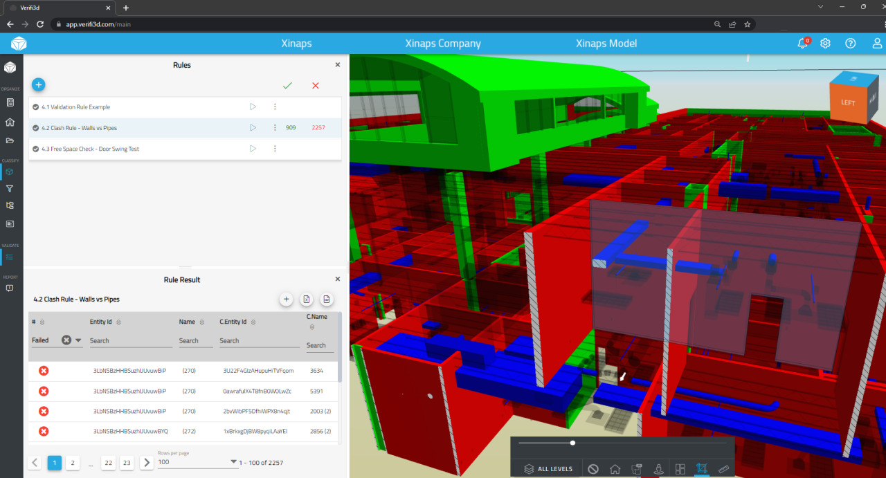 Automate building design process with Verifi3D's checking Automate building design process with Verifi3D's checking