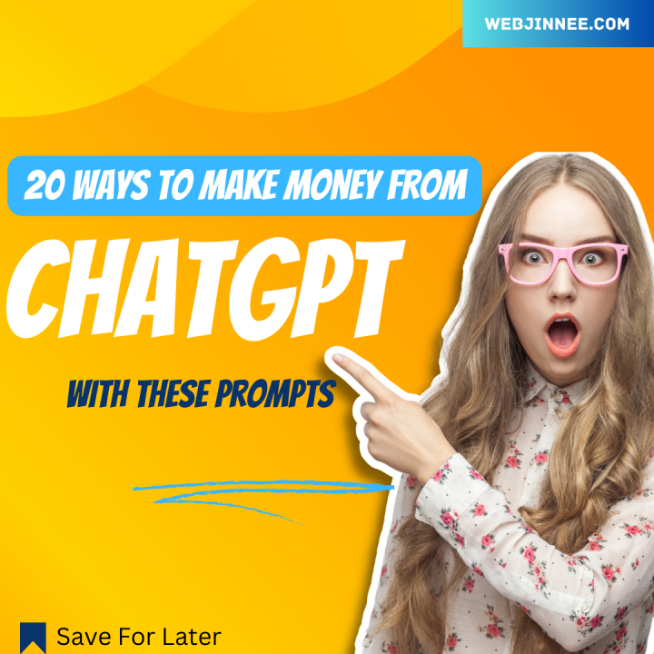 20 Amazing ChatGPT Prompts to Make Money Easily 20 Amazing ChatGPT Prompts to Make Money Easily
