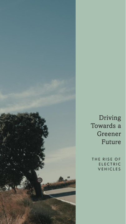 The Rise of Electric Vehicles: Accelerating Towards a Greener ... The Rise of Electric Vehicles: Accelerating Towards a Greener ...