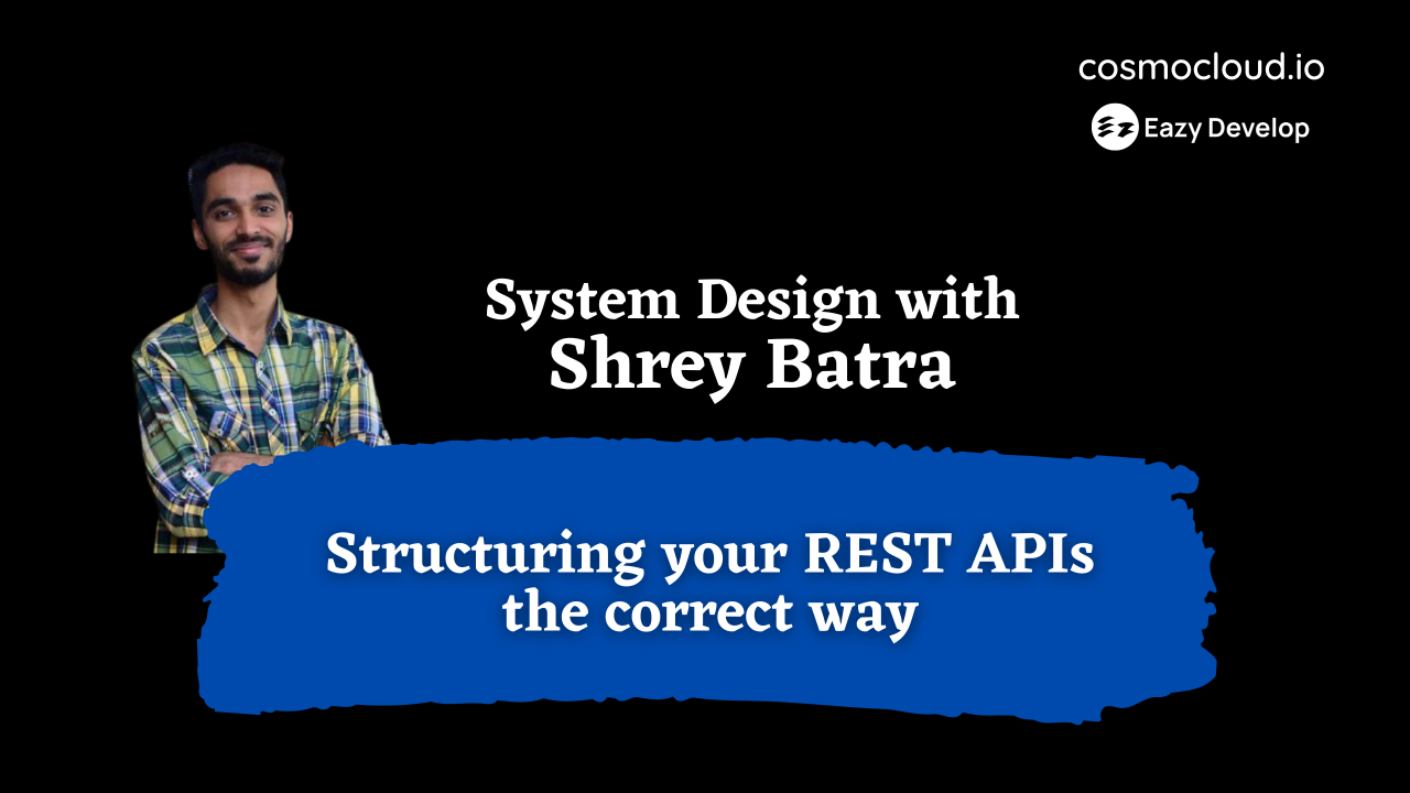 Structuring your REST APIs the correct way! Structuring your REST APIs the correct way!