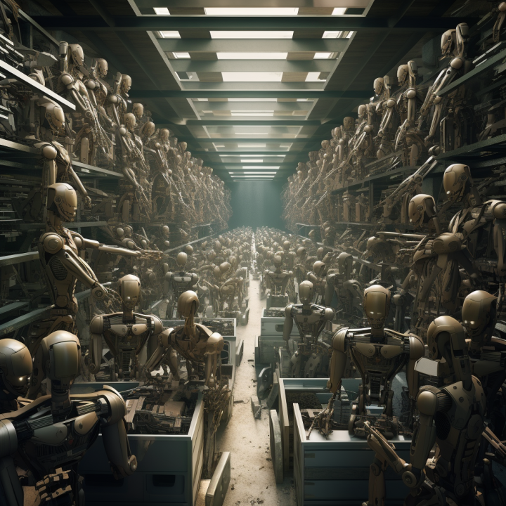 Here Come the Robots... Here Come the Robots...