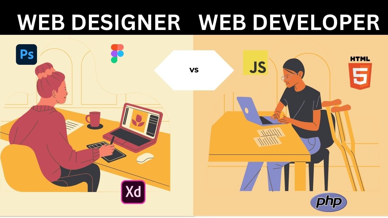 Difference between Web Developer and Web Designer?? Difference between Web Developer and Web Designer??