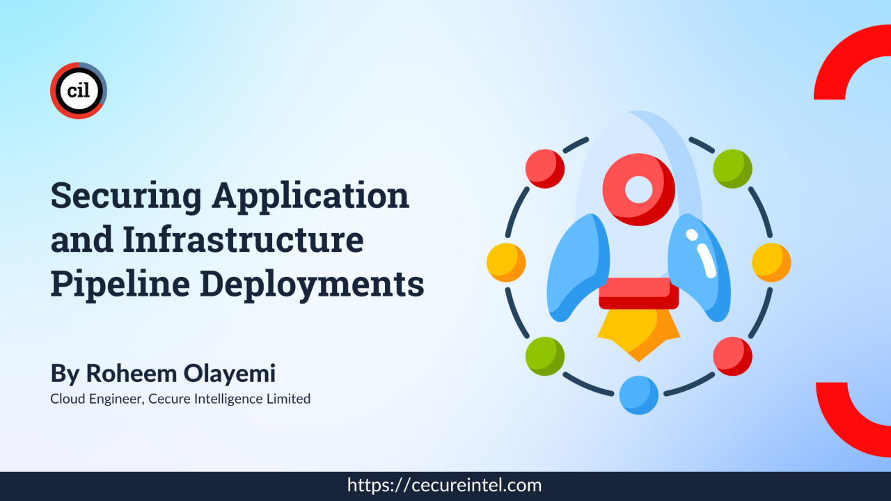 Securing Application and Infrastructure Pipeline Deployments Securing Application and Infrastructure Pipeline Deployments