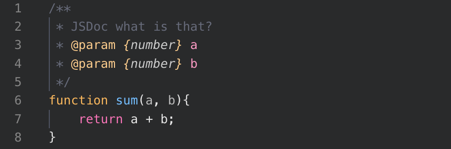 Level Up Your JS Code with JSDoc: A Mini-Cheat Sheet Level Up Your JS Code with JSDoc: A Mini-Cheat Sheet