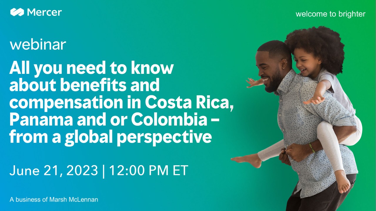 Webinar Mercer/MMB Webinar Mercer/MMB