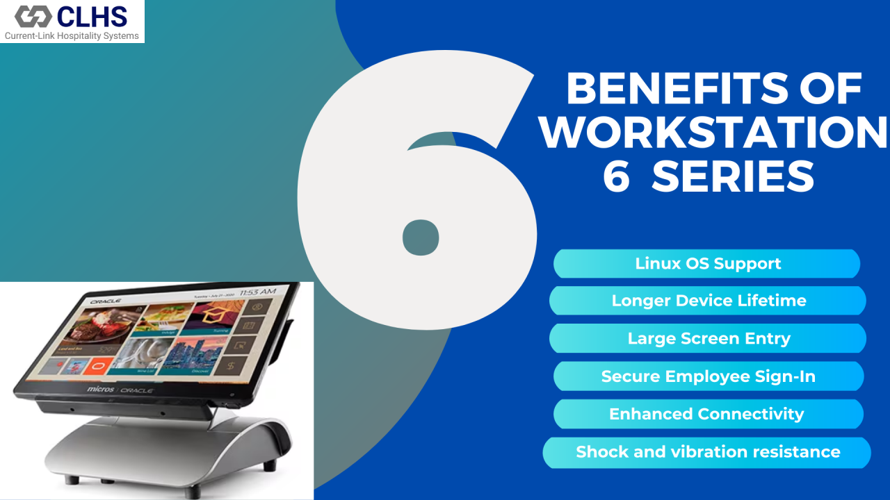 The Oracle Micros Workstation 6 Series: Powering Your Restaurant ... The Oracle Micros Workstation 6 Series: Powering Your Restaurant ...