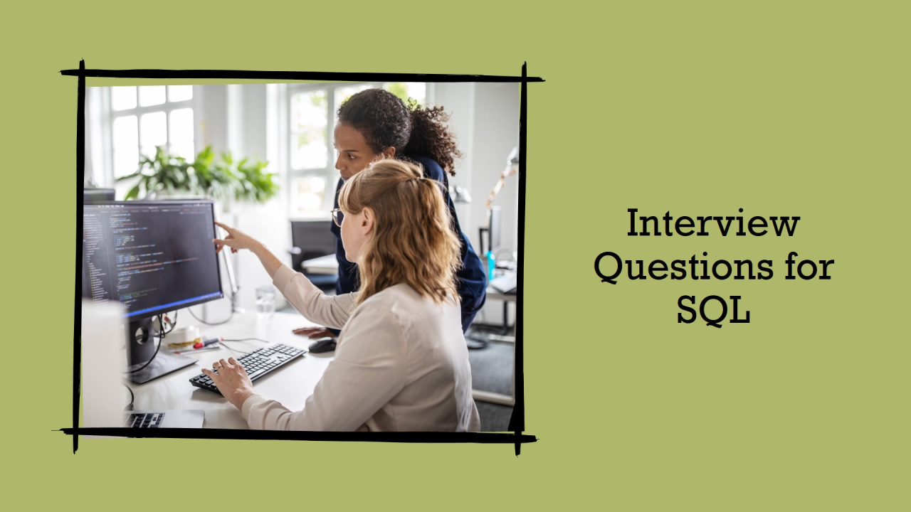 🔍 Interview questions for SQL (Beginner to Intermediate) 🔍 Interview questions for SQL (Beginner to Intermediate)