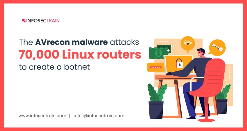 The AVrecon Malware Attacks 70,000 Linux Routers to Create a Botnet The AVrecon Malware Attacks 70,000 Linux Routers to Create a Botnet