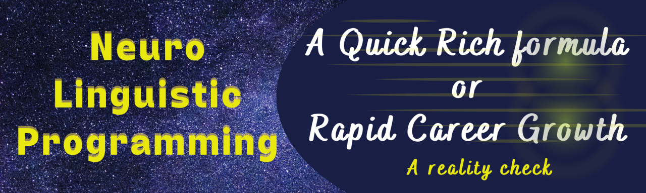Neuro-Linguistic Programming - A Science for Personal Development or a ... Neuro-Linguistic Programming - A Science for Personal Development or a ...
