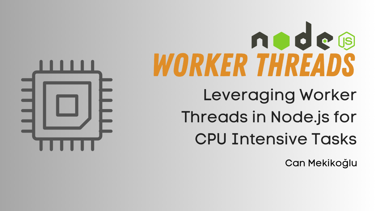 Unlocking Multithreading in Node.js with Worker Threads Unlocking Multithreading in Node.js with Worker Threads