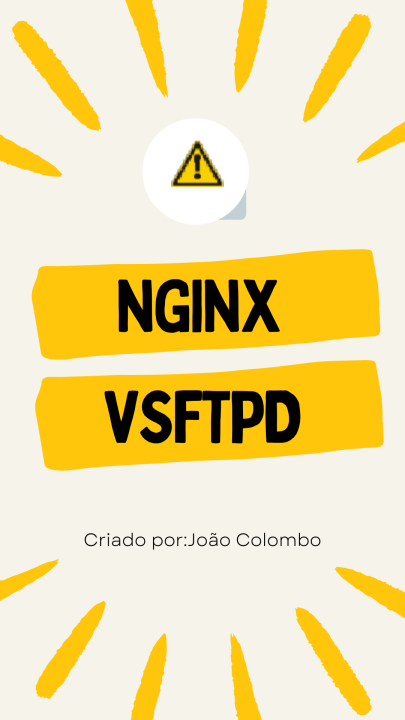 Tutorial de como instalar nginx e vsftpd no ubuntu Tutorial de como instalar nginx e vsftpd no ubuntu