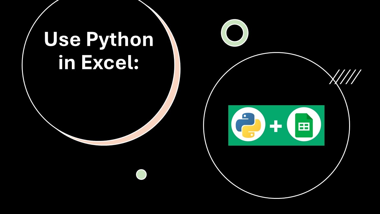 Use Python in Excel: Use Python in Excel: