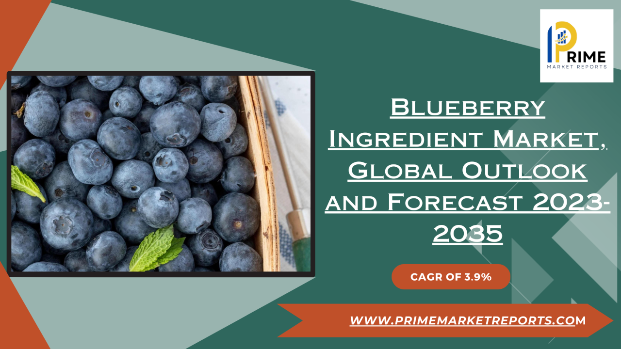 Blueberry Ingredient Market, Global Outlook and Forecast 2023-2035 Blueberry Ingredient Market, Global Outlook and Forecast 2023-2035