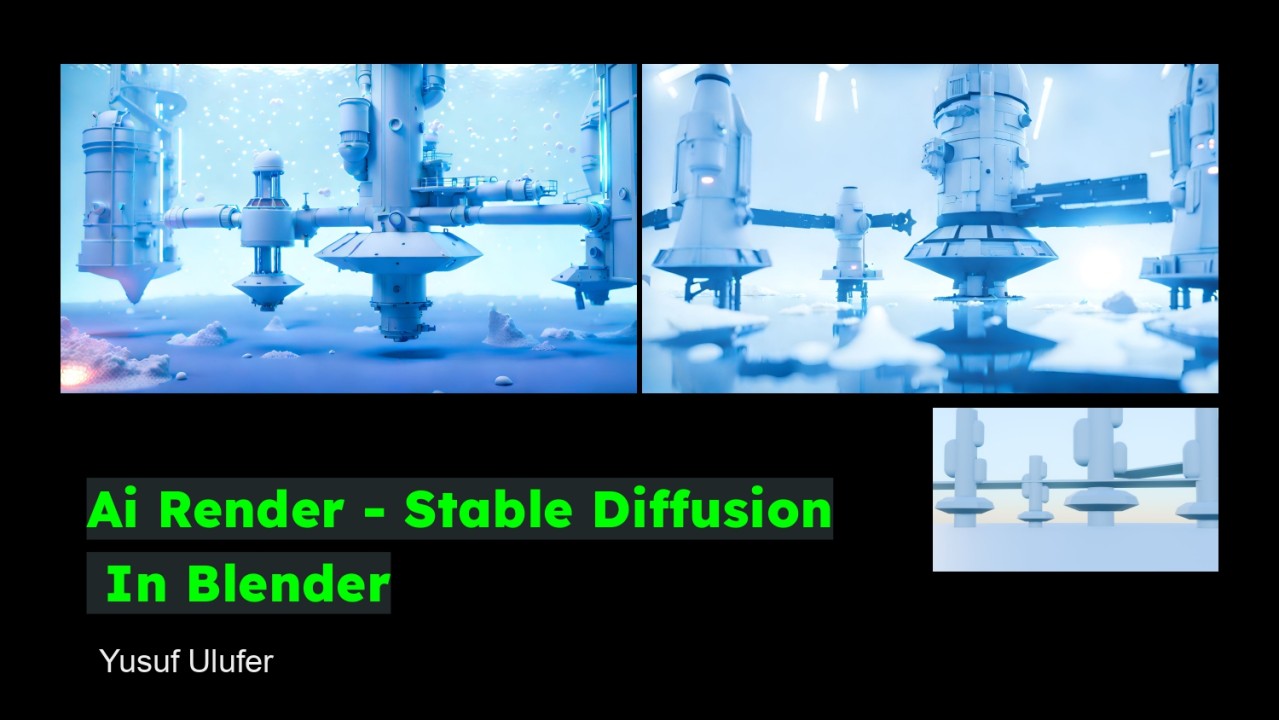 Ai Render - Stable Diffusion In Blender Ai Render - Stable Diffusion In Blender