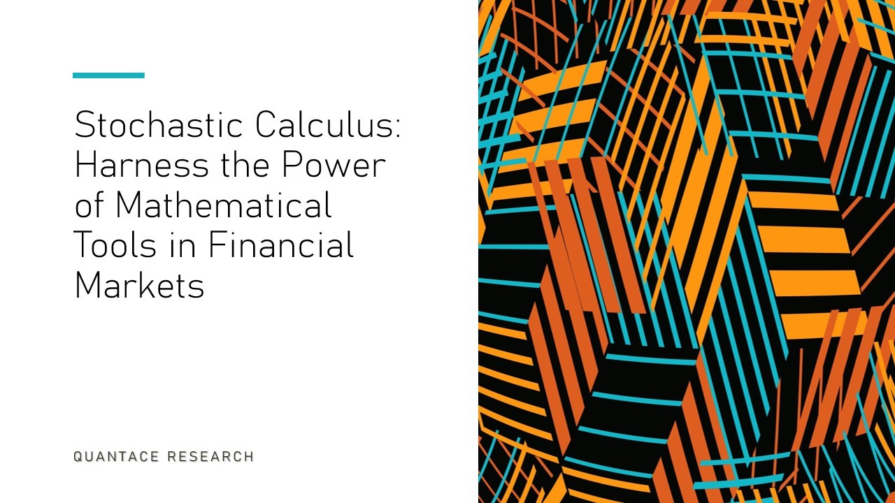 Stochastic Calculus Stochastic Calculus