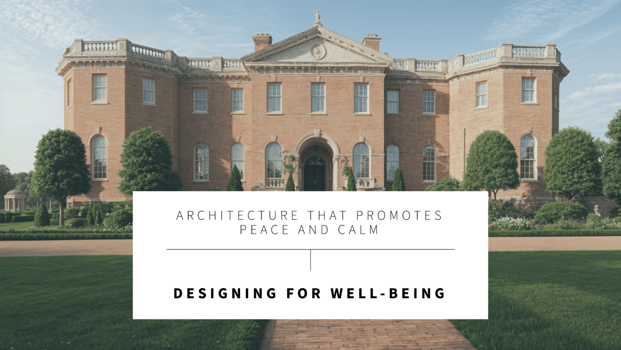 Enhancing Well-being Through Thoughtful Architecture Enhancing Well-being Through Thoughtful Architecture