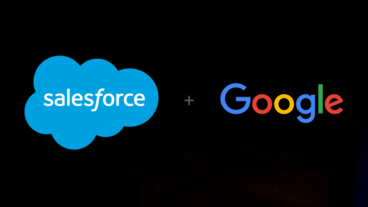 Salesforce Collaborates with Google Salesforce Collaborates with Google
