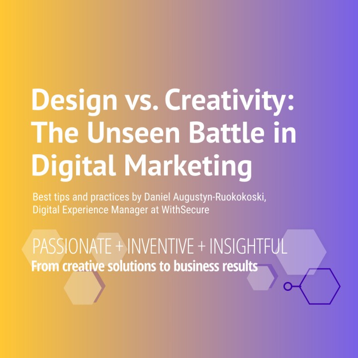 Design vs. Creativity: The Unseen Battle in Digital Marketing Design vs. Creativity: The Unseen Battle in Digital Marketing