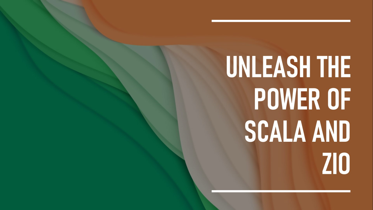 The Power Of Scala + ZIO Reactive Programming The Power Of Scala + ZIO Reactive Programming