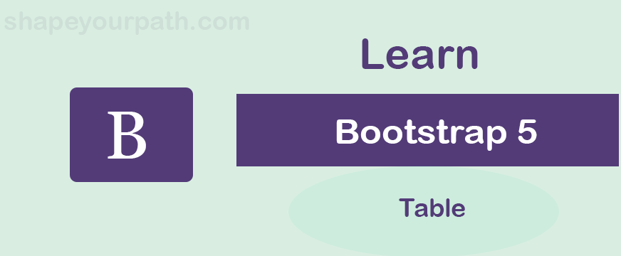 Bootstrap 5 Table Bootstrap 5 Table