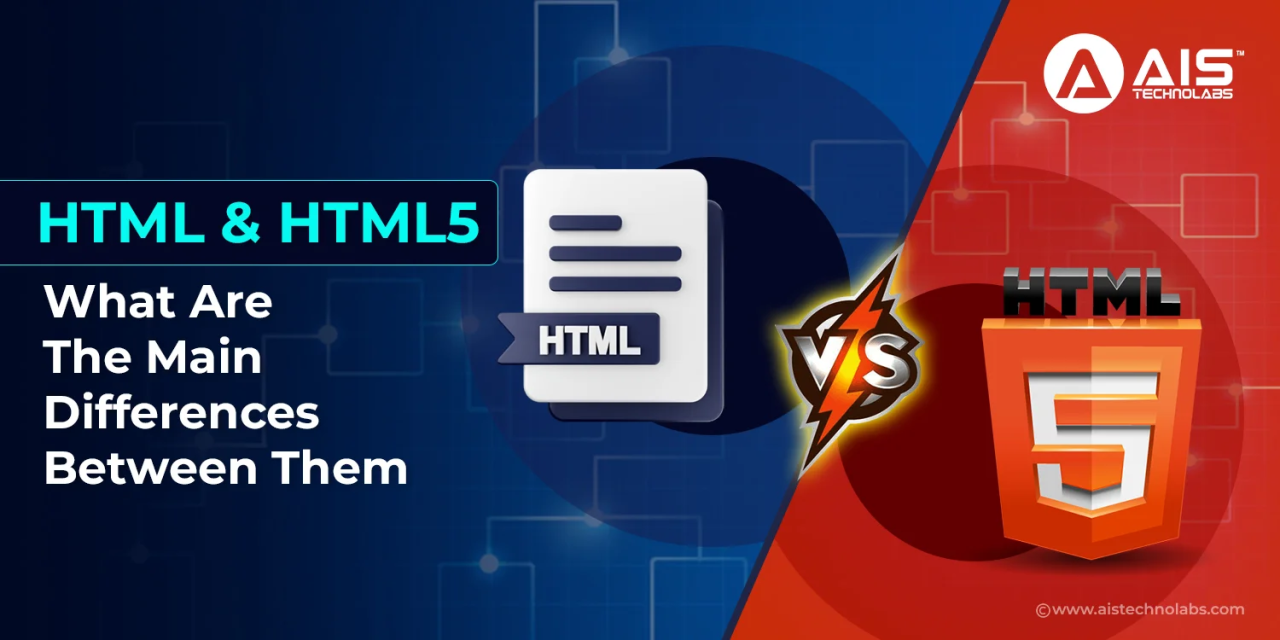 HTML and HTML5: What Are The Main Differences Between Them HTML and HTML5: What Are The Main Differences Between Them