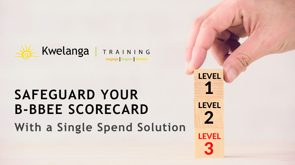 How to Improve Your B-BBEE Score with a Single Spend Solution. How to Improve Your B-BBEE Score with a Single Spend Solution.
