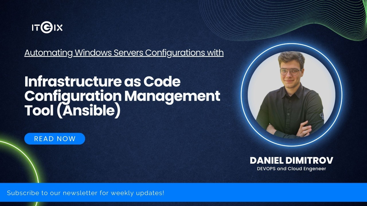 Automating Windows Servers Configurations with Infrastructure as Code ... Automating Windows Servers Configurations with Infrastructure as Code ...