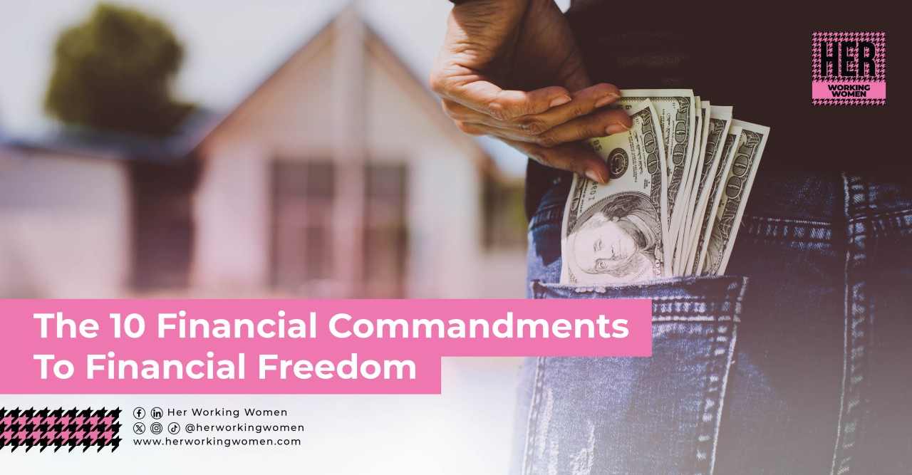 THE 10 FINANCIAL COMMANDMENTS TO FINANCIAL FREEDOM THE 10 FINANCIAL COMMANDMENTS TO FINANCIAL FREEDOM