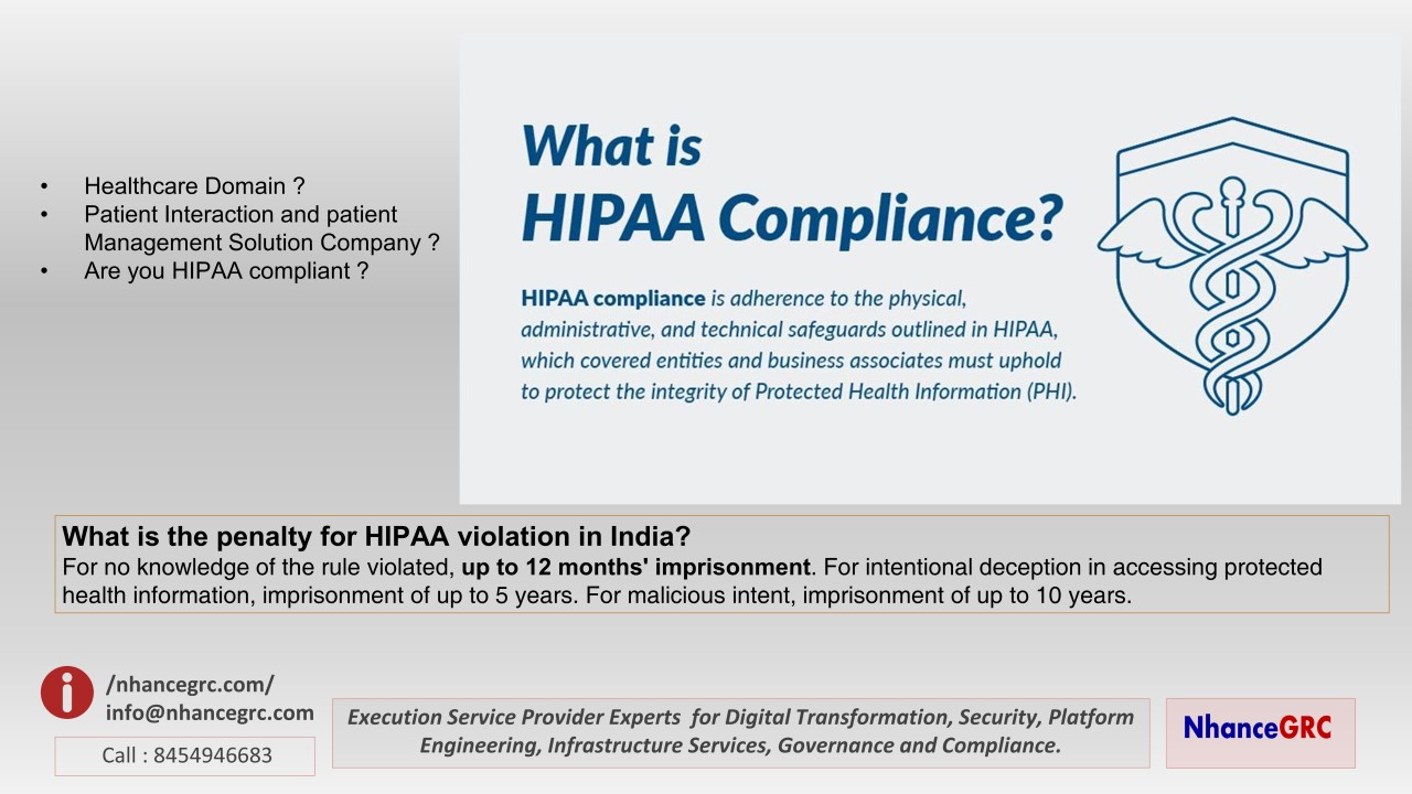 Health Insurance Portability and Accountability Act (HIPAA) Certification Health Insurance Portability and Accountability Act (HIPAA) Certification