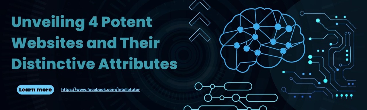 Unveiling 4 Potent Websites and Their Distinctive Attributes Unveiling 4 Potent Websites and Their Distinctive Attributes