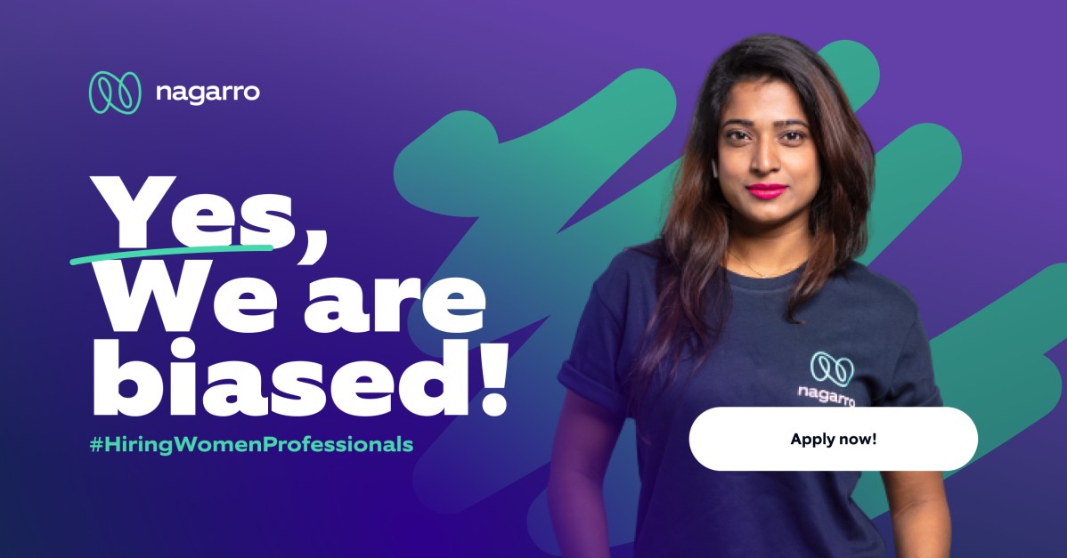 Nagarro on LinkedIn: Nagarro is looking for passionate, talented women ... Nagarro on LinkedIn: Nagarro is looking for passionate, talented women ...