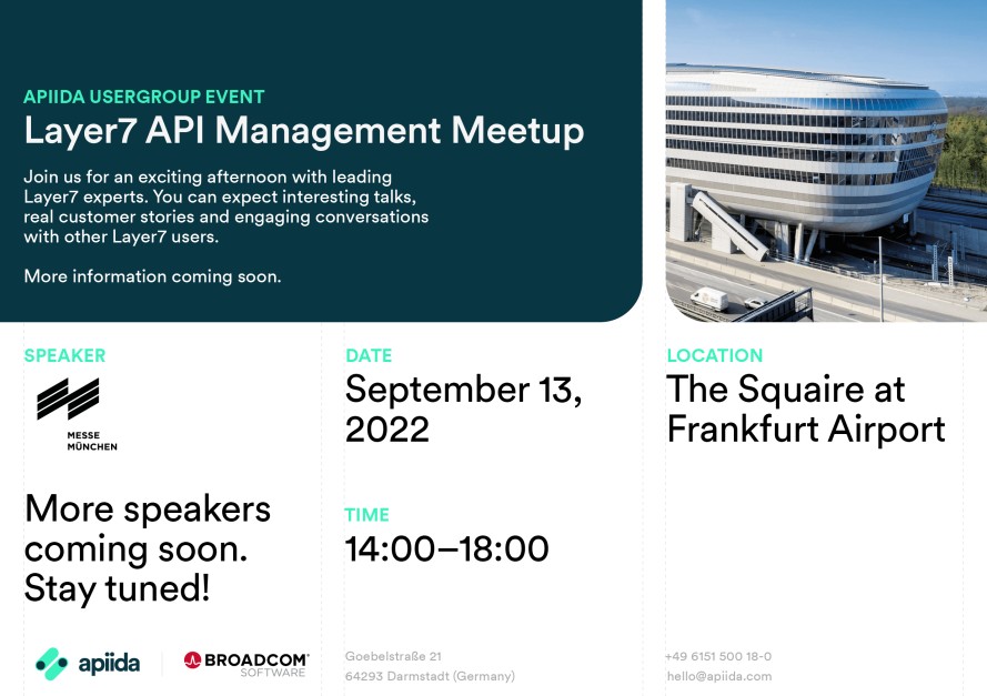 APIIDA on LinkedIn: Layer7 API Management Meetup APIIDA on LinkedIn: Layer7 API Management Meetup