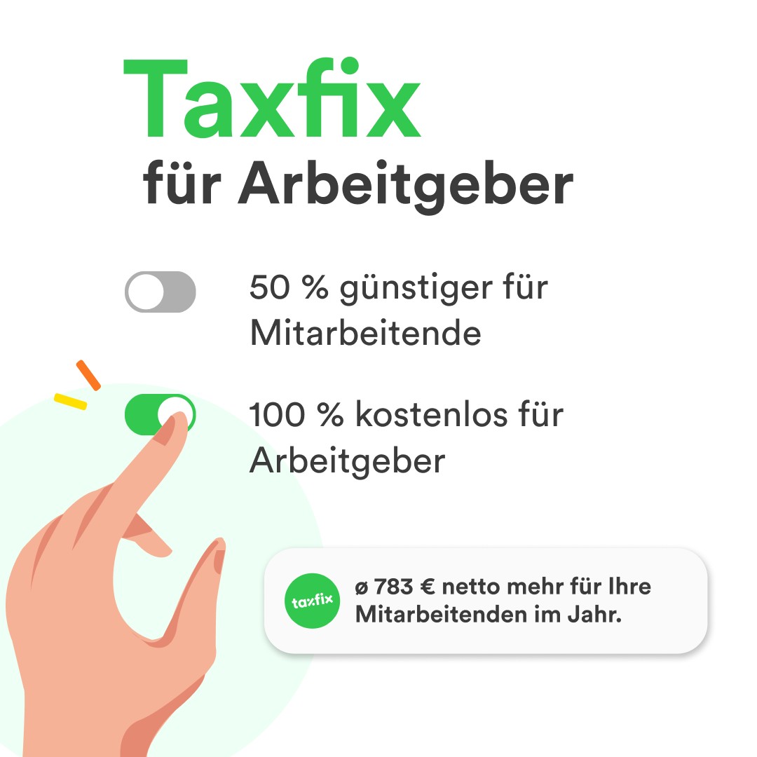 Taxfix on LinkedIn: Taxfix für Arbeitgeber | Taxfix Taxfix on LinkedIn: Taxfix für Arbeitgeber | Taxfix